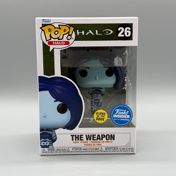 Funko | Toys | Funko Pop Halo 26 The Weapon Glows Gamestop Exclusive ...